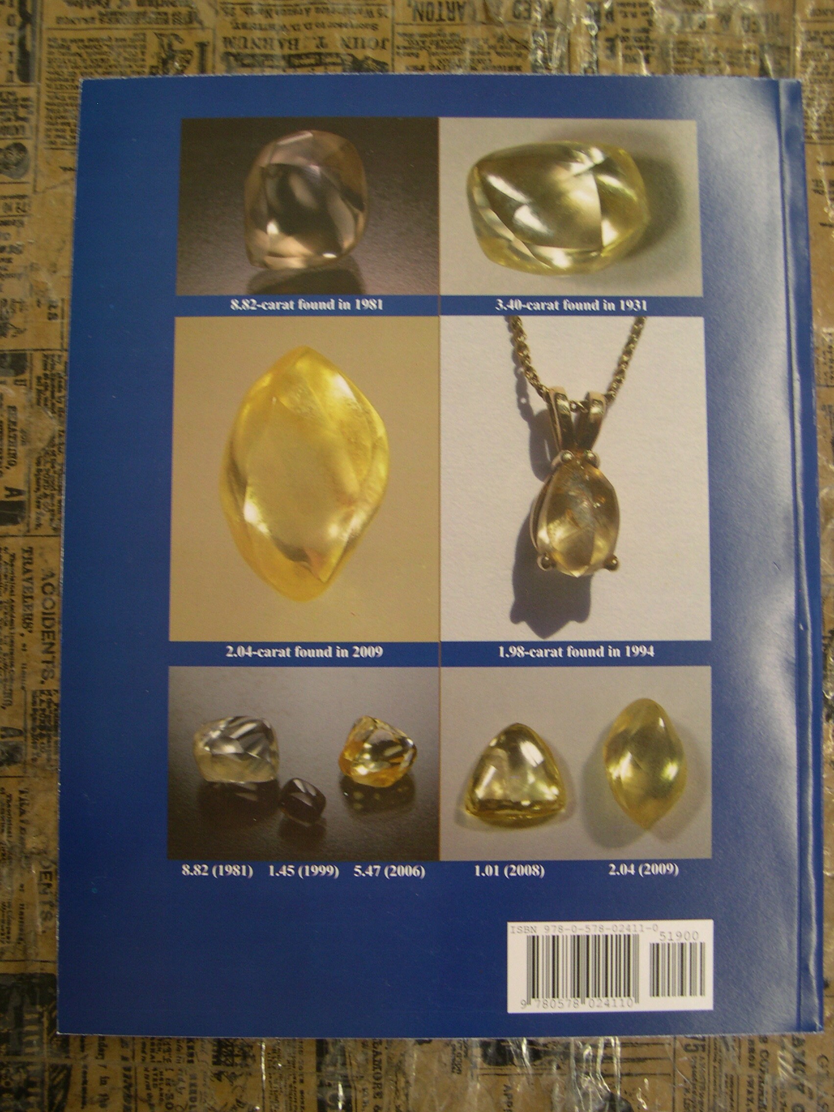 Book Genuine Diamonds Found in Arkansas Crater of Diamonds - Etsy