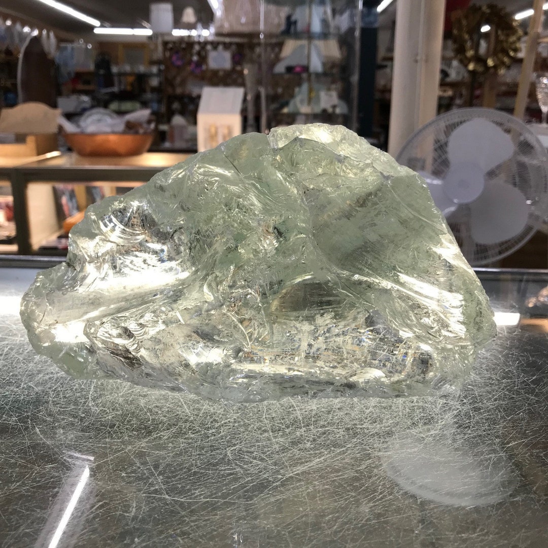 Clear, 10.5#, Ice, Aquarium Rock, Slag, Garden, Slag Glass Cullet ...