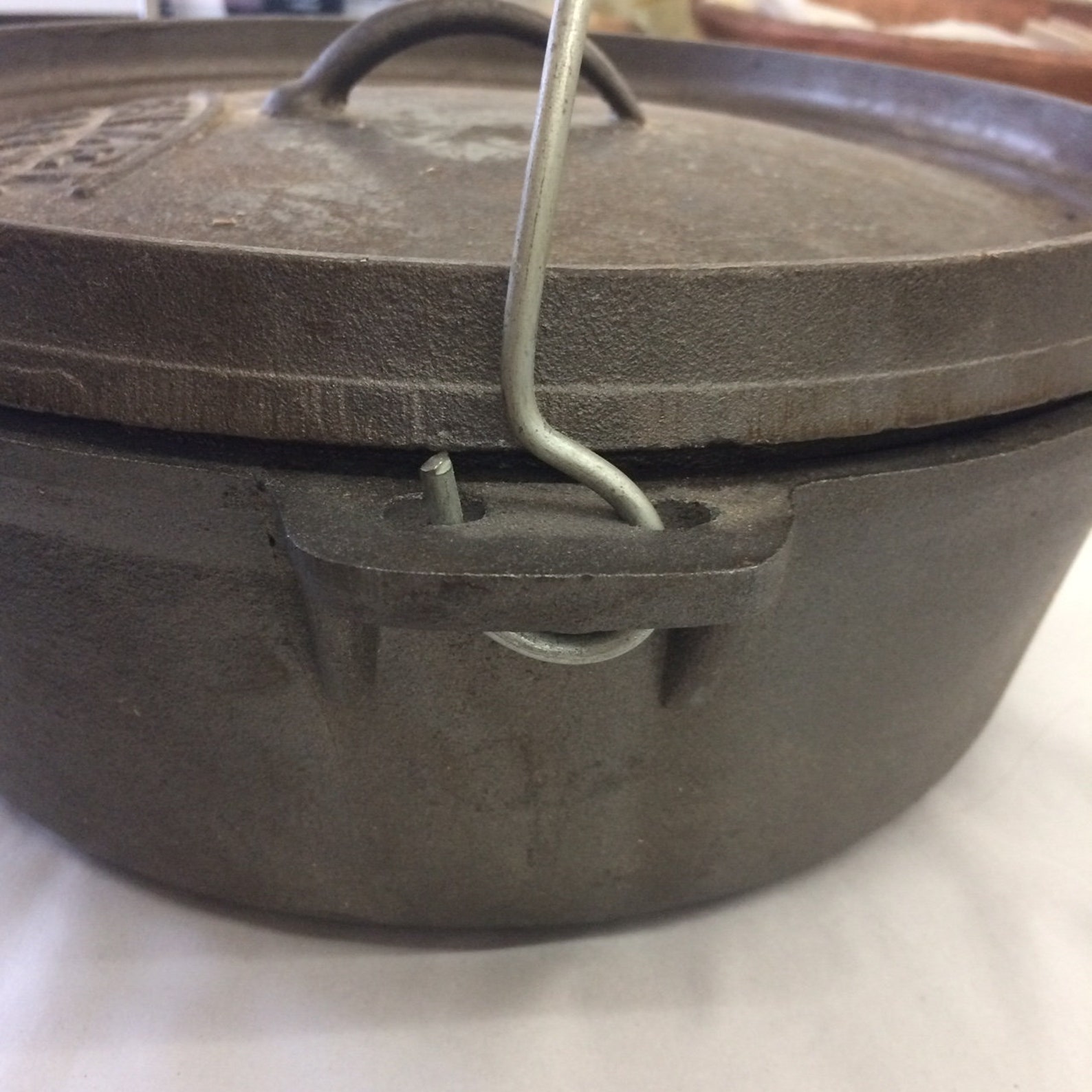 Vintage Cast Iron Cast Iron Dutch Oven Wenzel 1887 12 | Etsy