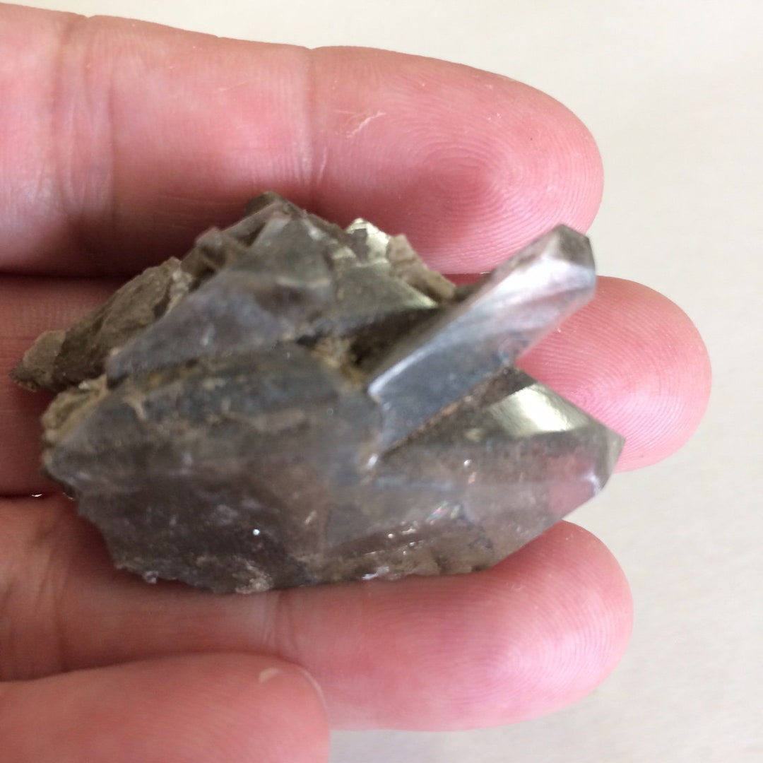 Clear Barite Cluster, Linwood Mine, Iowa, Barite Display, Natural ...