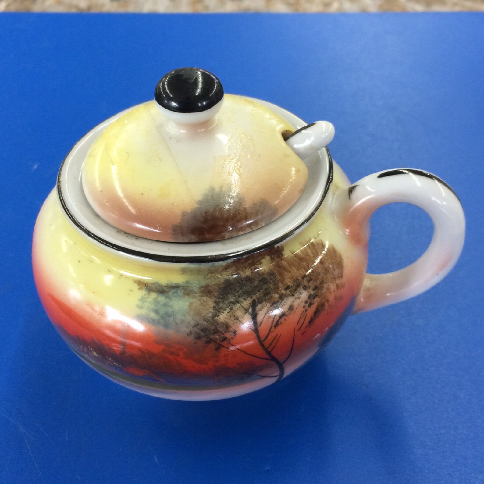Vintage, Noritake, Noritake Honey Pot, Honey Pot, Sugar Bowl, Vintage ...