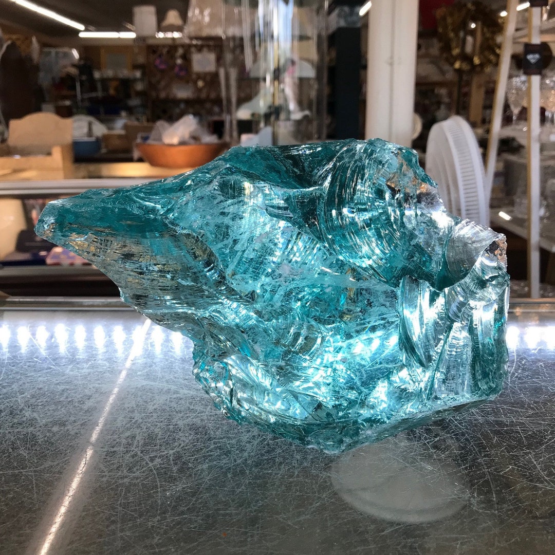 Teal, 7, Aquarium Rock, Slag Glass Cullet, Sorcerer Stone, Landscaping ...