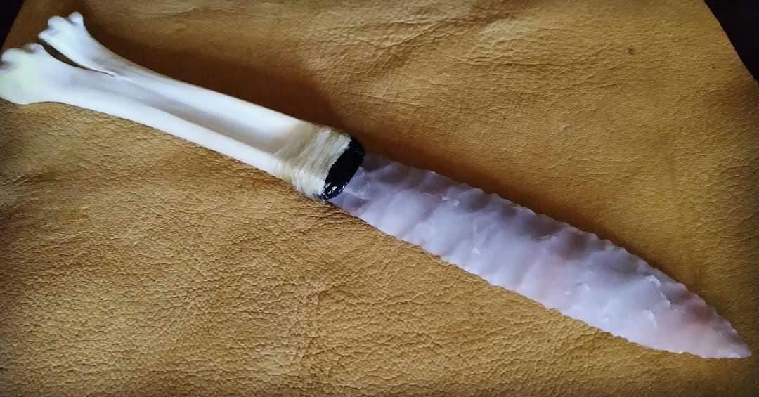 Novaculite Stone Knife - Etsy