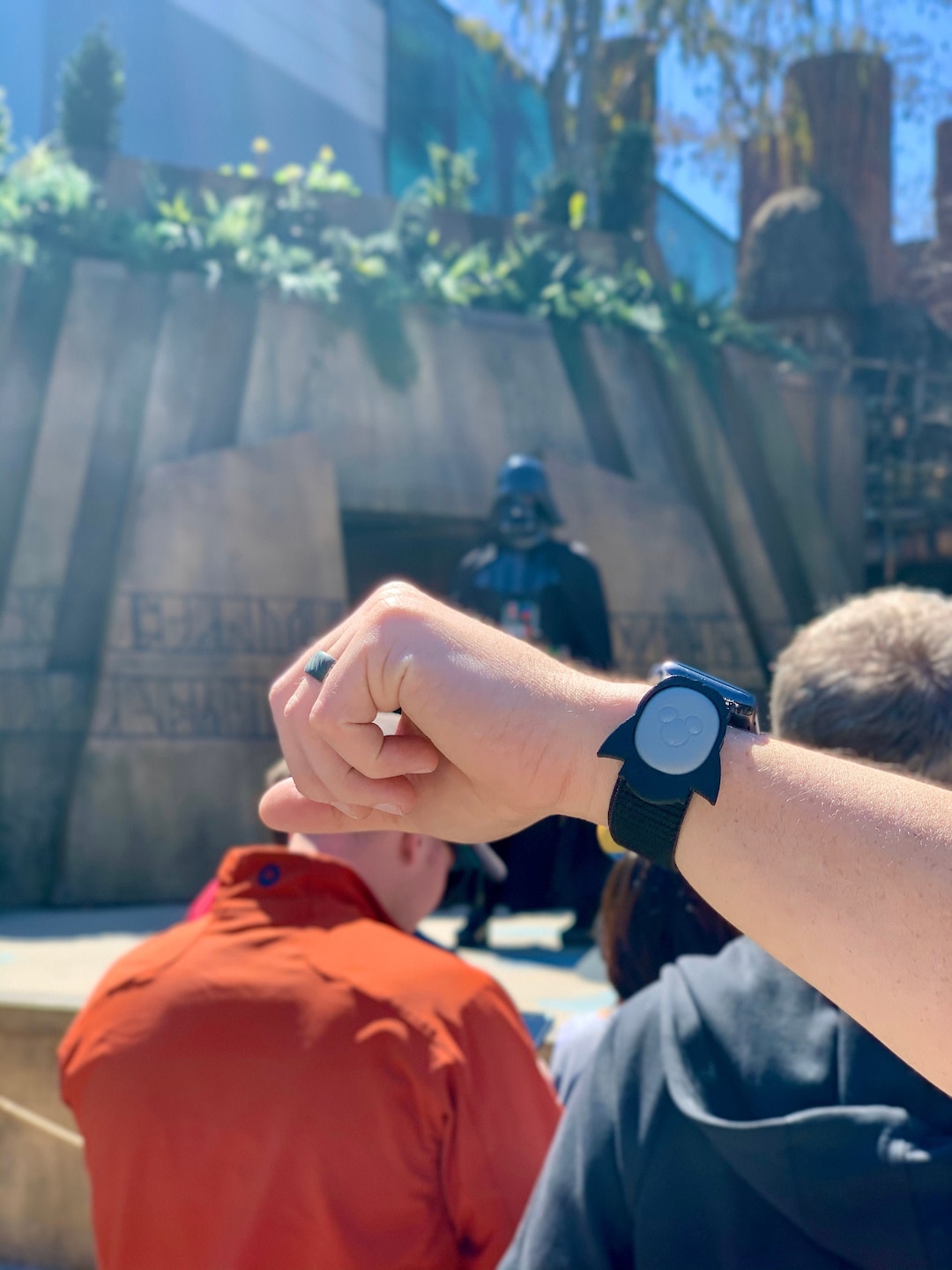 Magicband 2 Puck Holder Darth Vader Inspired - Etsy