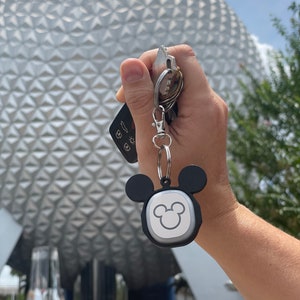Magicband+ Puck Keychain - Mickey Mouse Ears - 3D Printed Disney ...