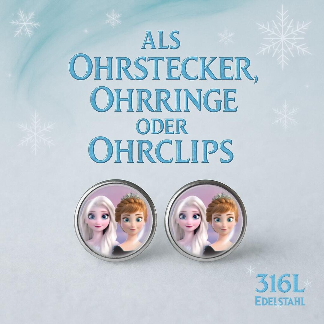 Anna Und Elsa Ohrringe