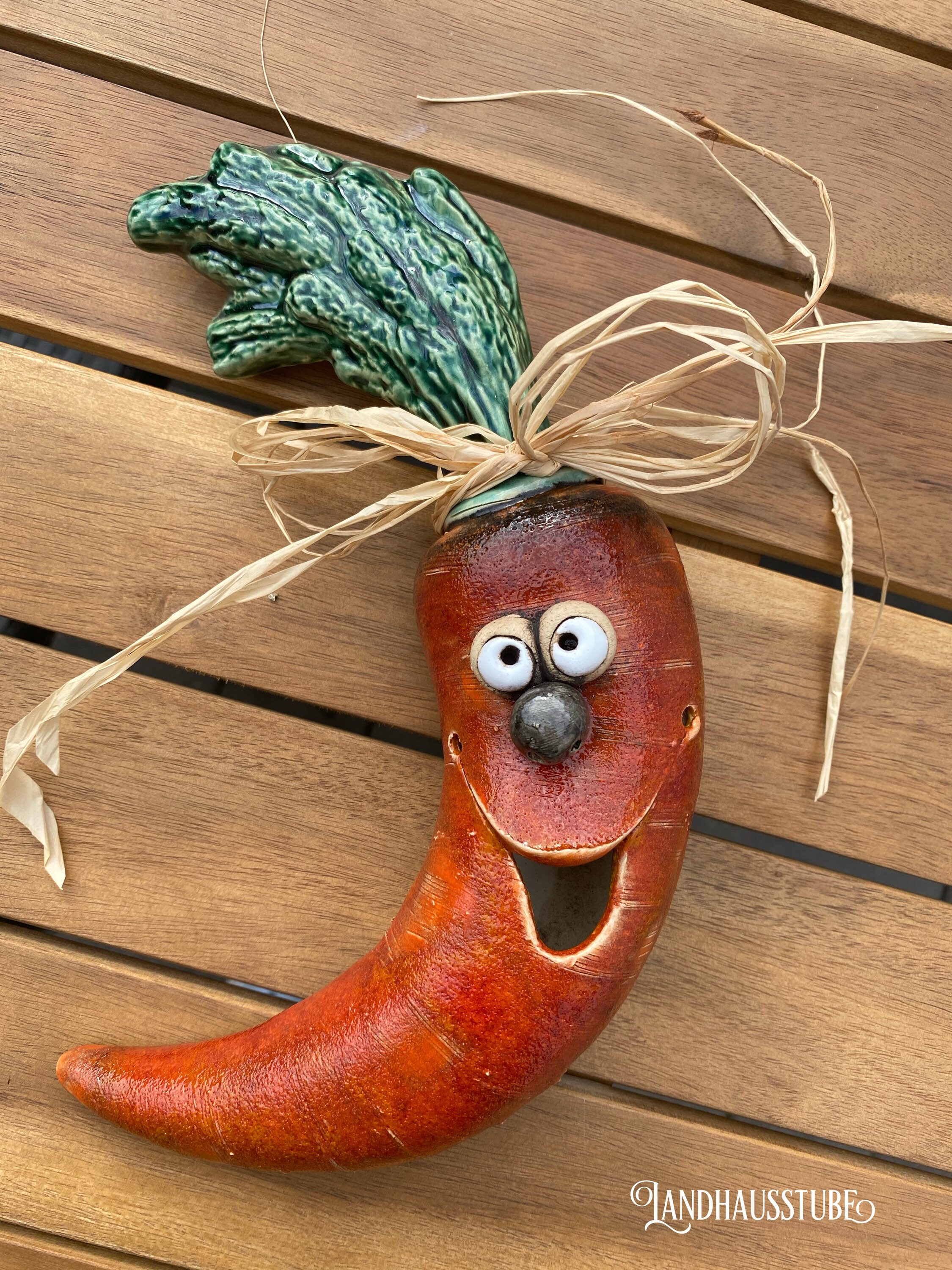 Carrot made of ceramic | Etsy