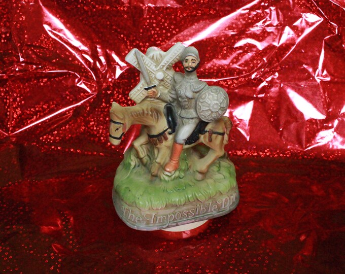 Vintage Chadwick Miller Don Quixote man of La Mancha Windmill the ...