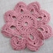 Crochet Flower Pattern, Irish Crochet Written Pattern, Simple Floral ...