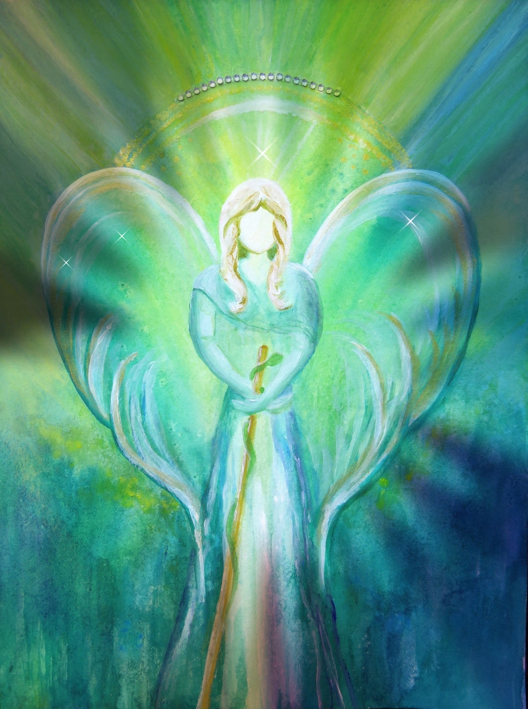 Archangel Raphael the Healer (M2)SE Silwiartatelier Angel Pictures ...
