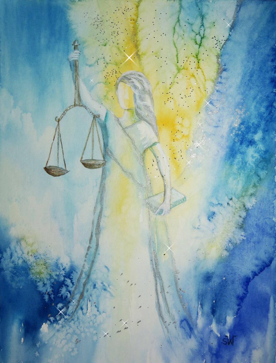 Archangel Raguel Silwiart Atelier Angel Picture Gift Idea Guardian ...