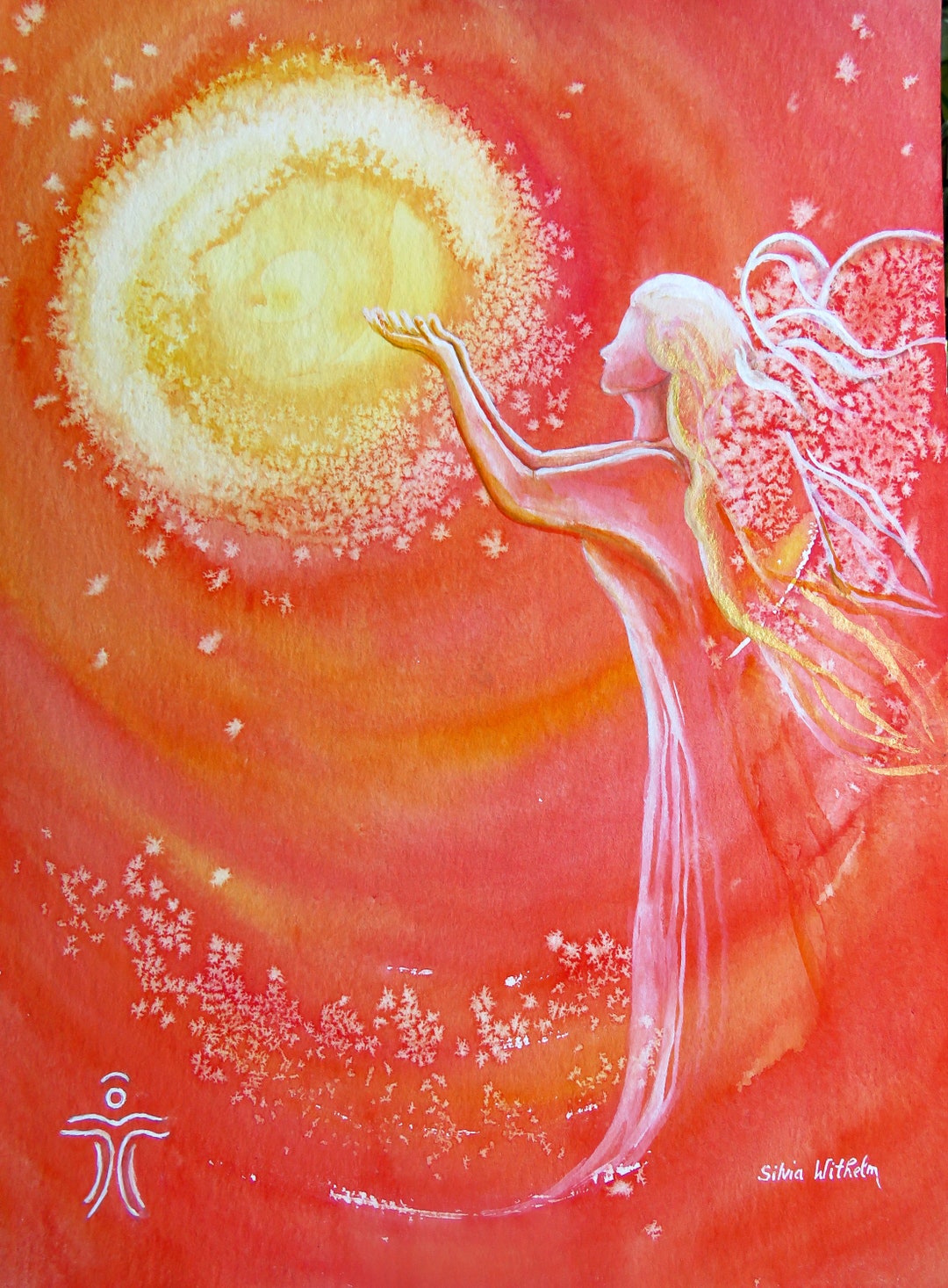 Archangel Uriel the Lightbringer Digital File Jpg. Instant Download ...