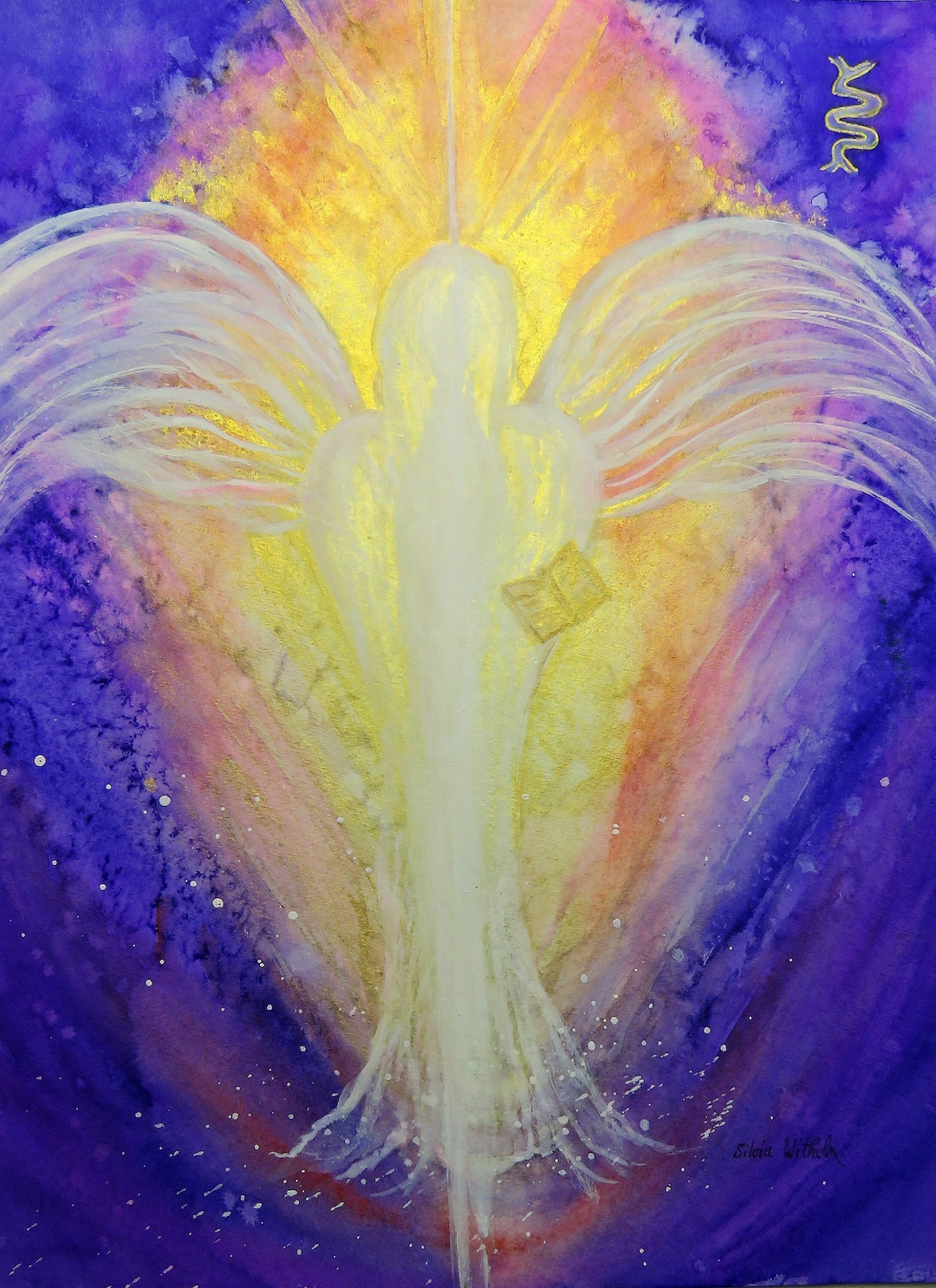 Silwiartatelier Archangel Metatron M1 Angel Picture Angel Card Xl ...