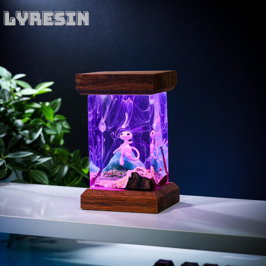JOL,TEO,N Night Light Custom Pok,emo,n Resin Lamp Pok,emo,n Terrarium ...