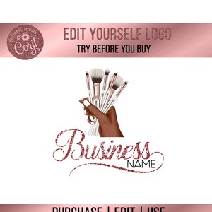 Beauty Logo Makeup Logo Makeup Artist Logo Logo Design | Etsy