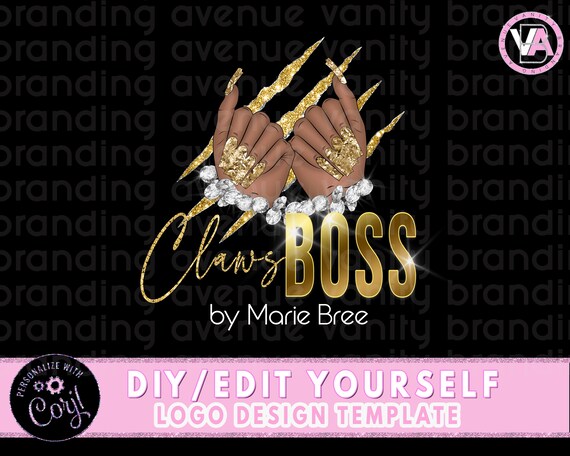 Nail Logo Nail Tech Logo Nail Business Logo Nail Logo - Etsy Australia