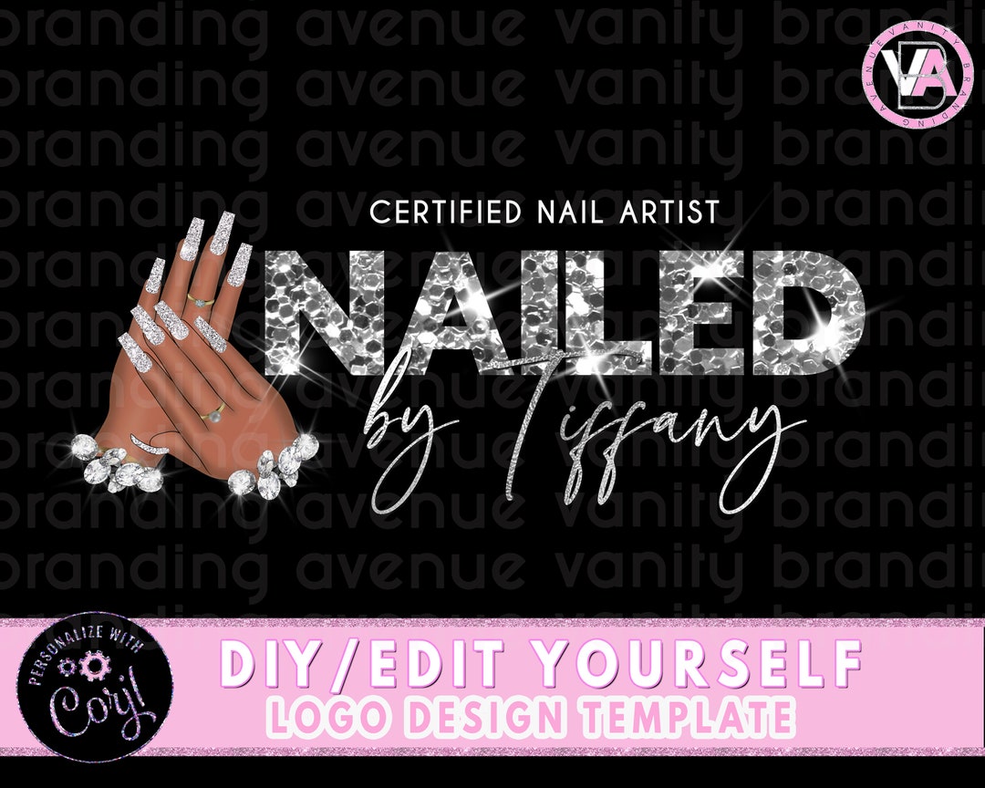 Nail Technician Logo, Nails Logo, Nail Artist Logo, Nail Tech Logo ...