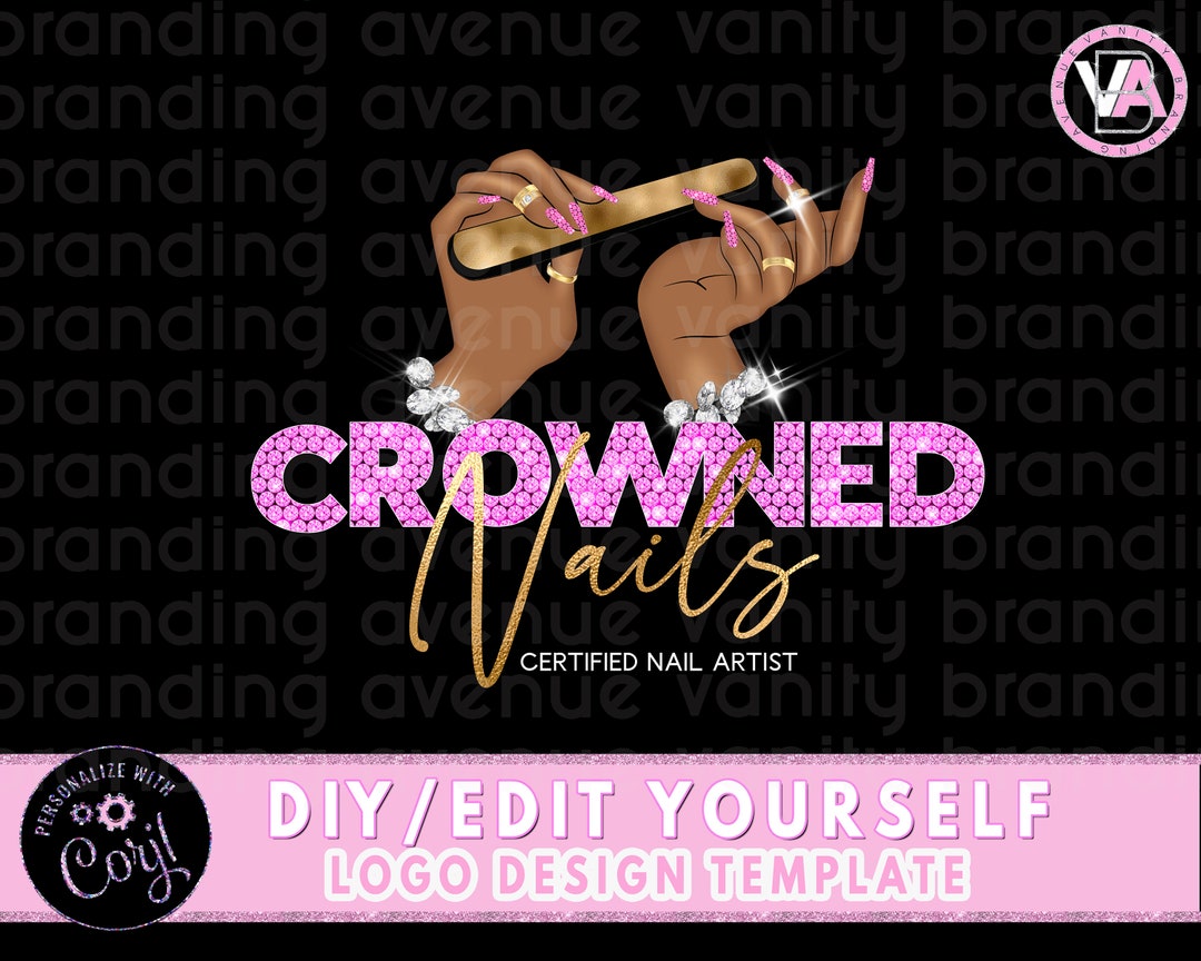 Nail Tech Logo, Nails Logo, Nail Artist Logo, Nail Technician Logo ...