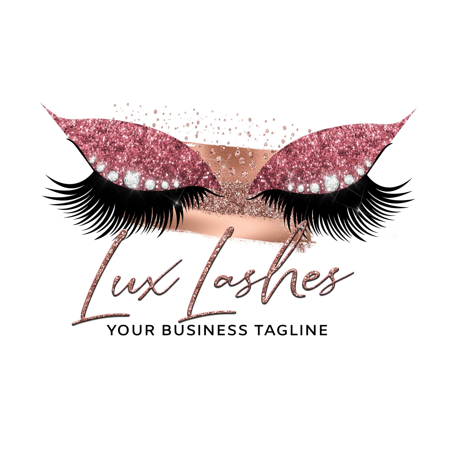 Lash Tech Logo Lash Artist Logo MUA Logo Makeup Artist - Etsy