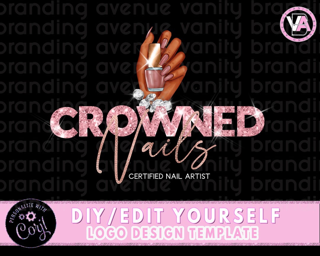 Nail Tech Logo, Nail Technician Logo, Nail Artist Logo, Nail Logo ...