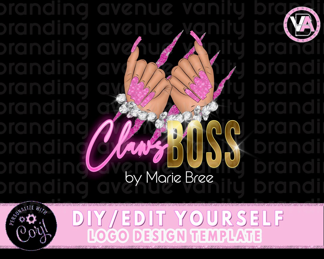 Nail Logo, Nail Tech Logo, Nail Business Logo, Nail Logo Design, Nails ...