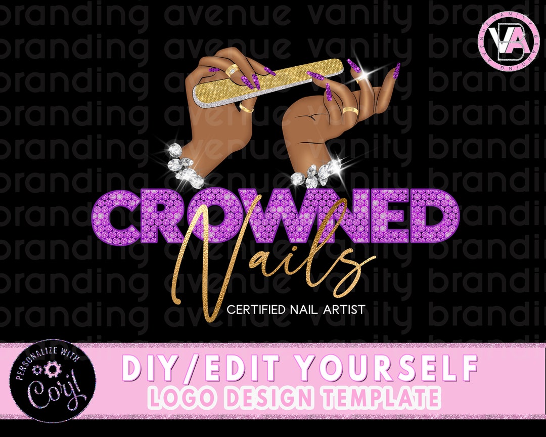 Nails Tech Logo, Nails Logo, Nail Artist Logo, Nail Technician Logo ...