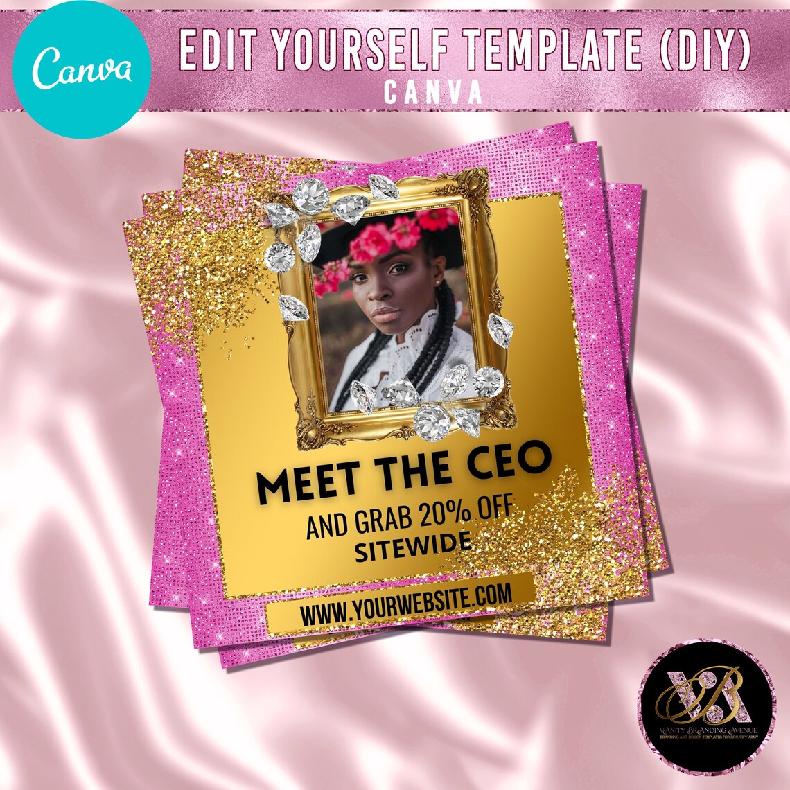 DIY Meet The CEO Flyer Meet CEO Instagram Flyer Edit | Etsy