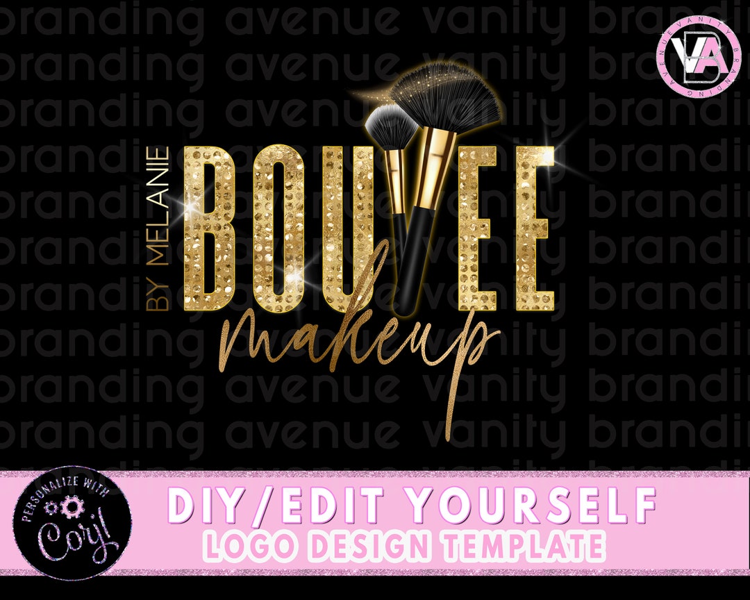 Makeup Artist Logo, Makeup Logo, MUA Logo, Self Taught Mua Logo, Beauty ...