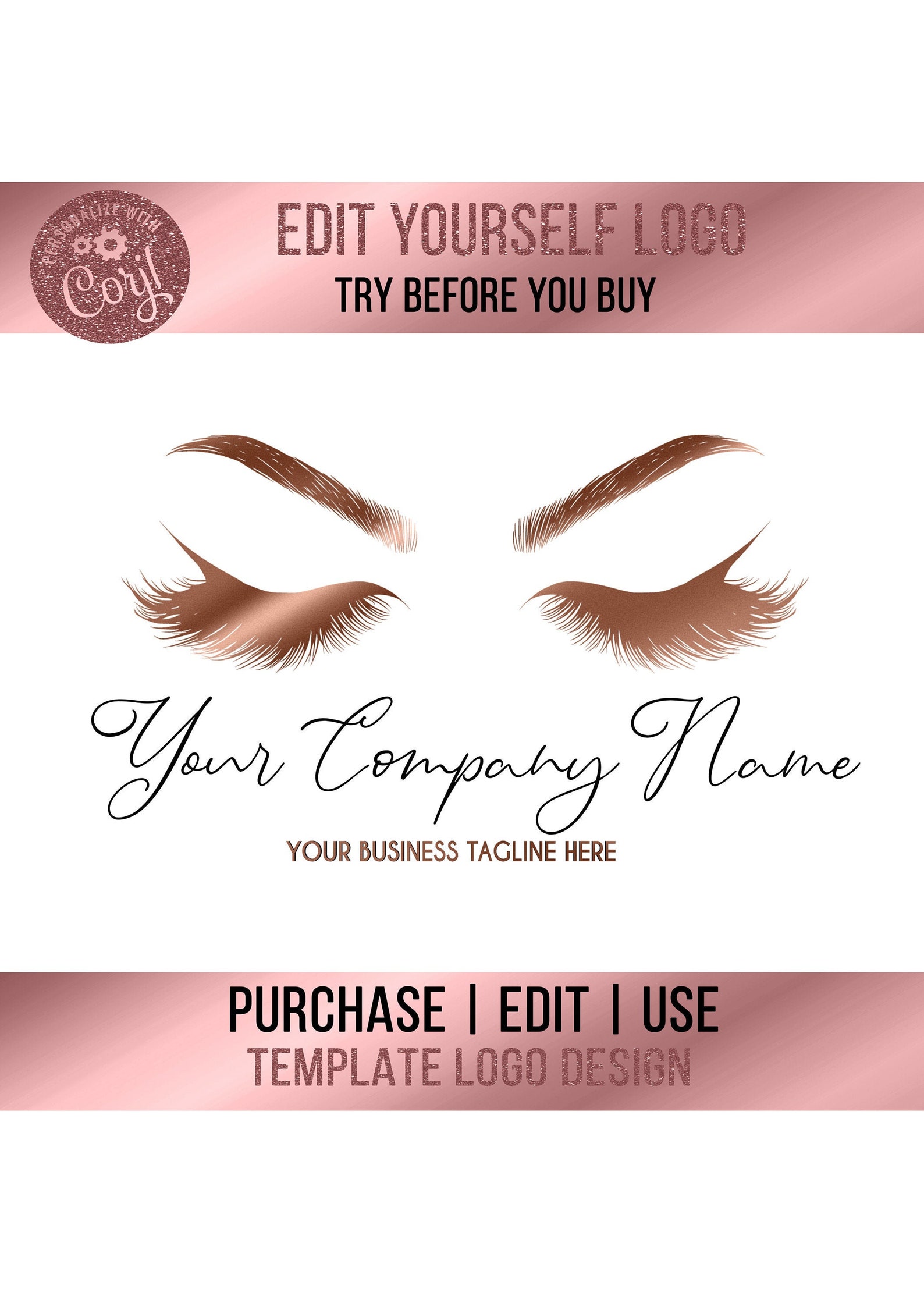 Lash Logo Lash Artist Logo Logo for Lash Extensions Lash - Etsy