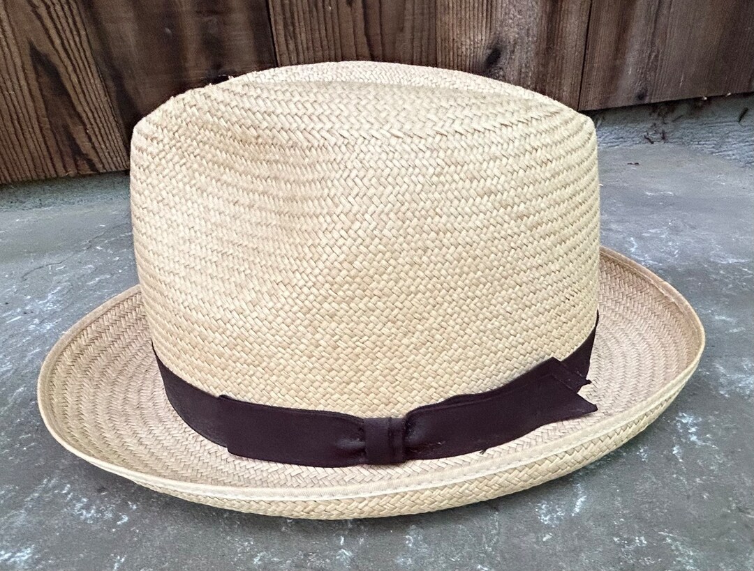 Vintage Fedora Christy's London Genuine Panama Hat Made in England 60 ...