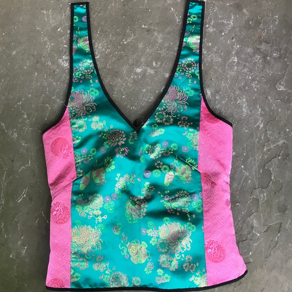 Patchwork Halter Top - Etsy