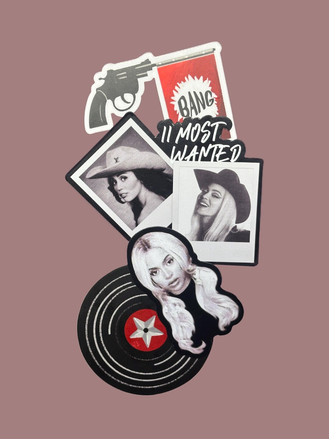 Cowboy Carter Takeover Sticker & Magnet Set - Etsy