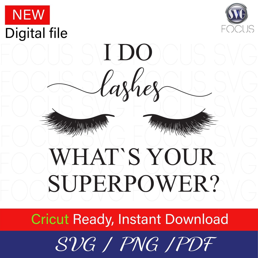 Lashes SVG, Makeup SVG, Makeup Cut Files, Lashes, Circuit, Svg, Png ...