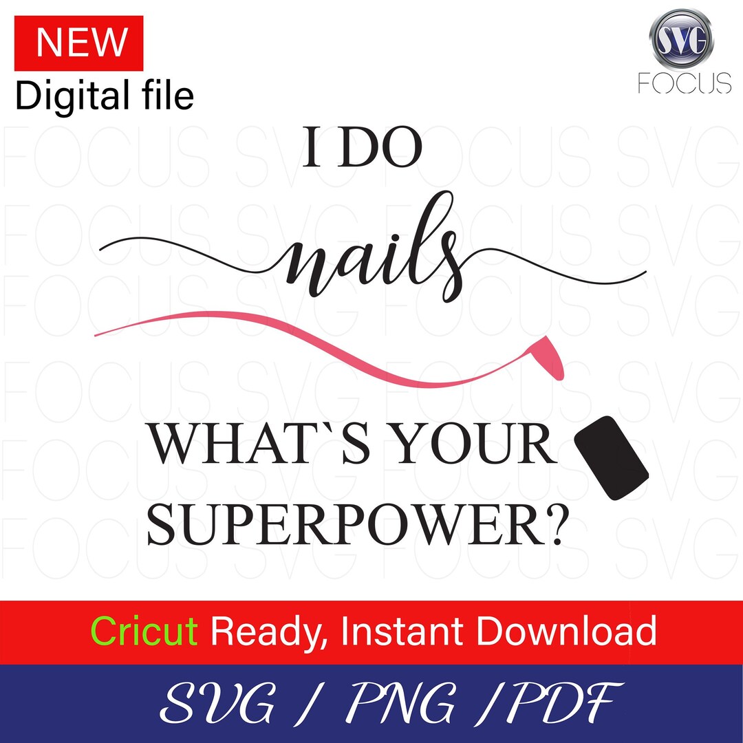 Nails SVG Makeup SVG Nails Cut Files Nails Circuit Svg - Etsy