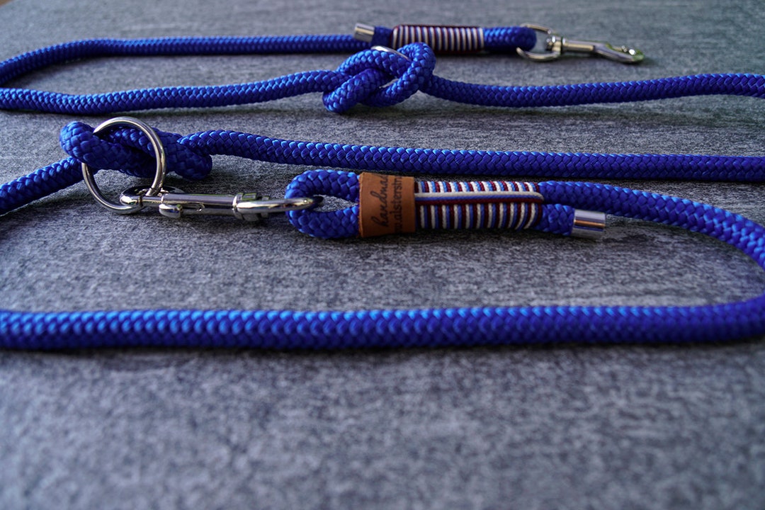Dog Leash Dew Leash Adjustable, Handmade High Quality Materials ...