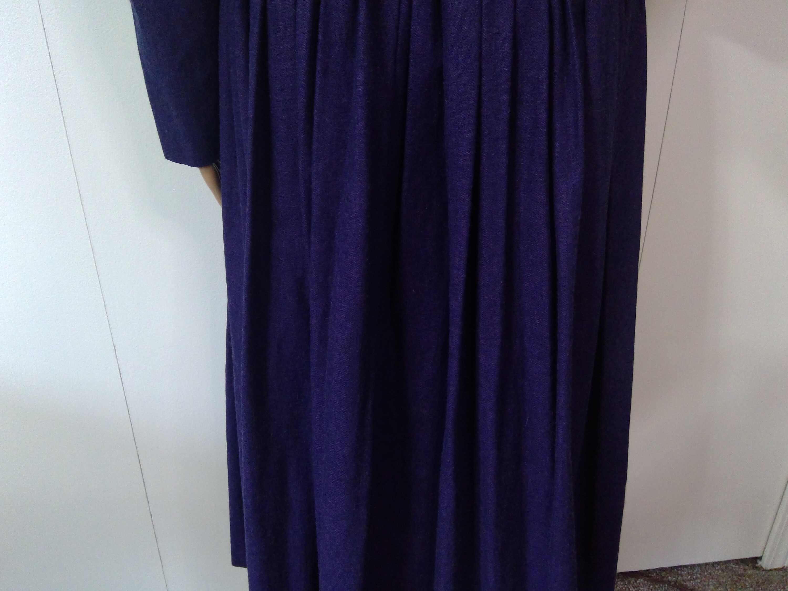 80s Vintage Western Style Dark Denim Dress From Just Like That USA Made ...