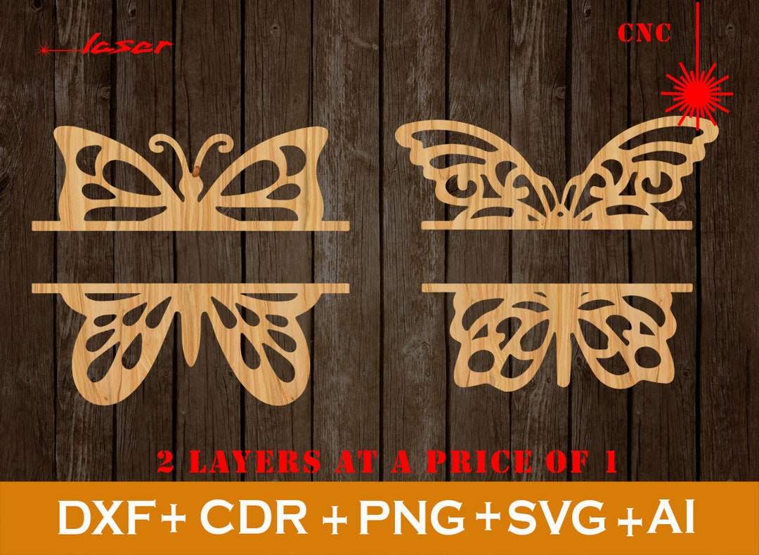 Butterfly SVG, Butterfly Split Name SVG, Butterfly SVG Bundle ...