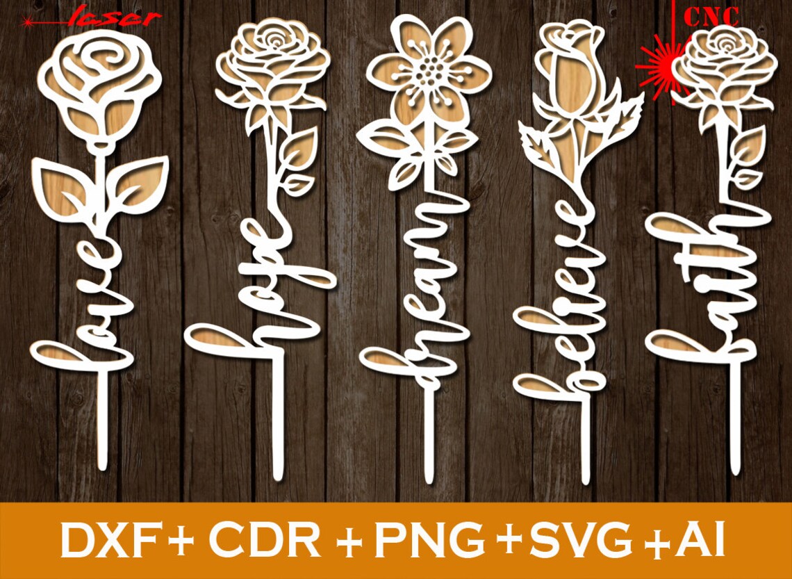 Layer Rose 5 Layer Rose SVG Rose Svg Flower Svg Love Svg - Etsy
