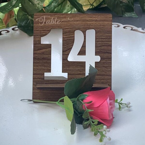 Table Numbers Svg - Etsy