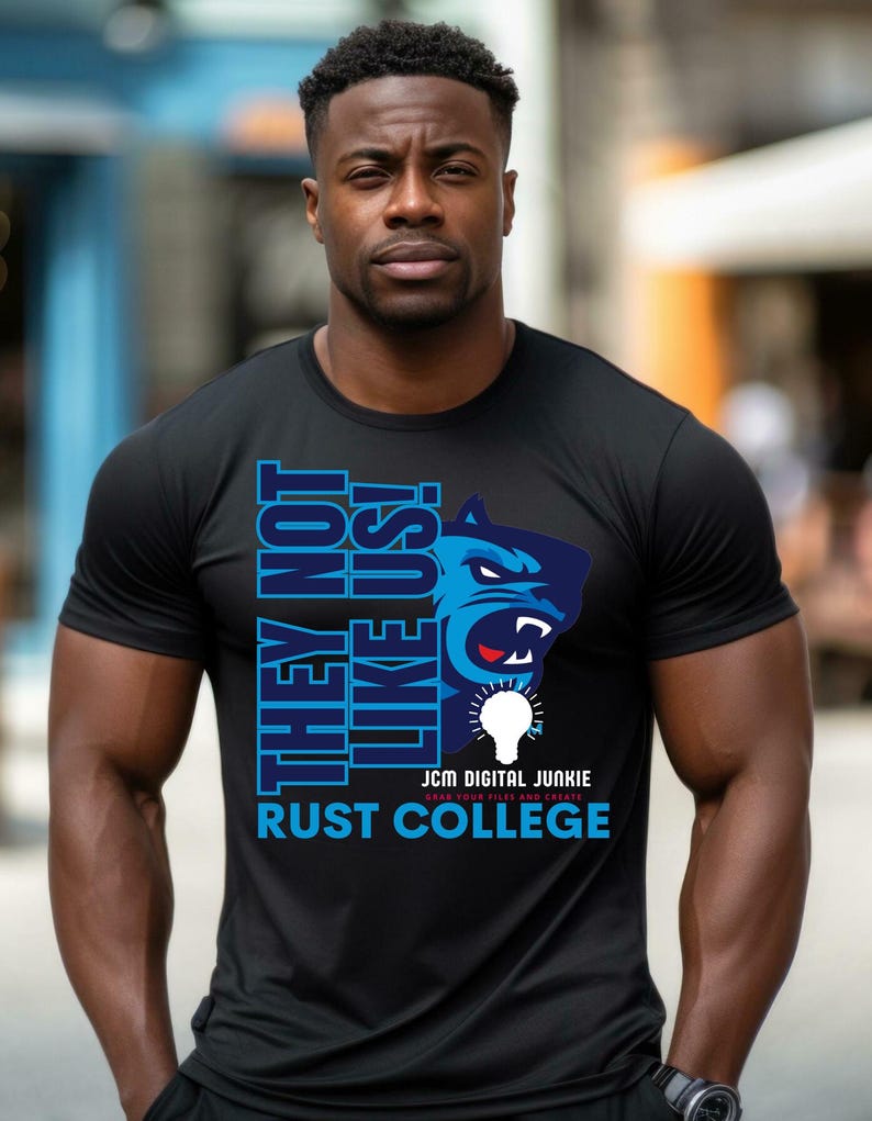 They Not Like Us - RUST COLLEGE Png, Digital Download, File Png - Etsy
