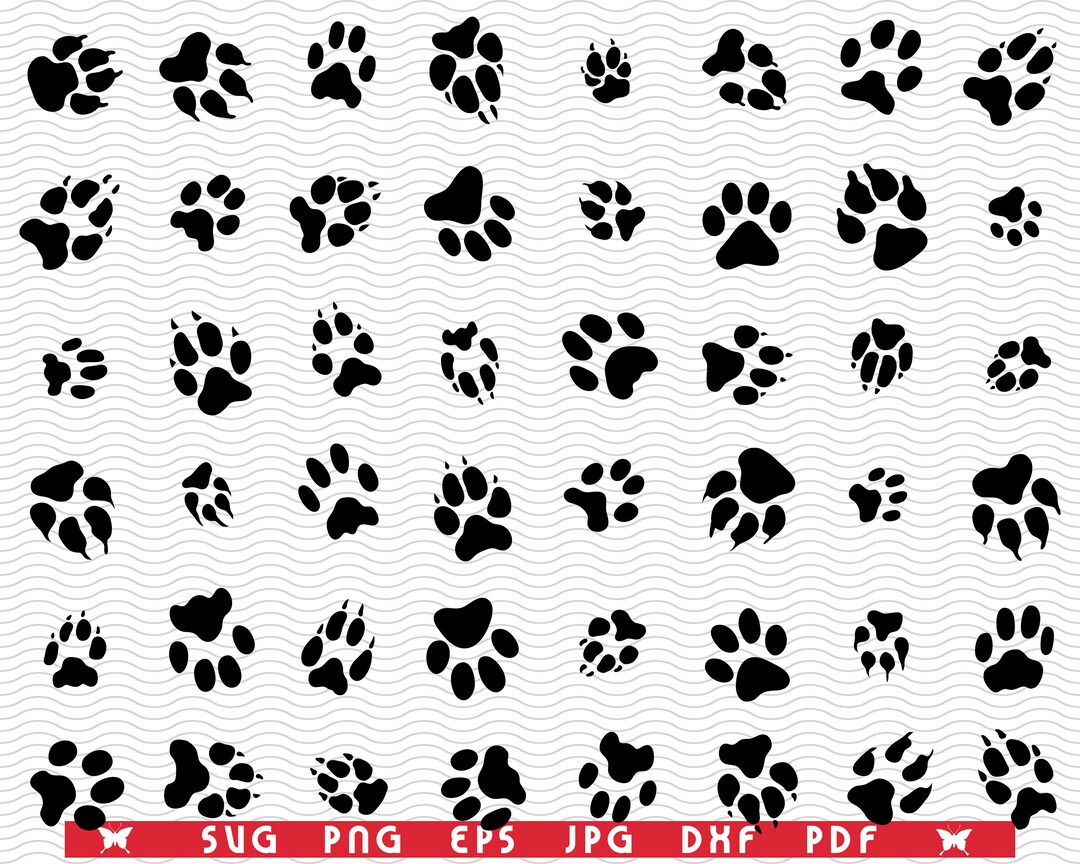 SVG Trace Cats Dogs, Silhouettes Digital Clipart, Files Eps, Jpg, Trace ...