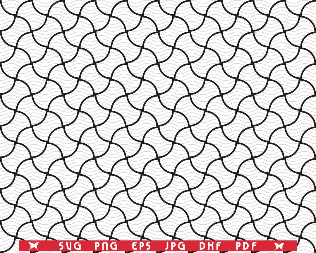 Ornamental Seamless Pattern SVG, Png, Dxf, Eps, Jpg, Pdf. Instant ...