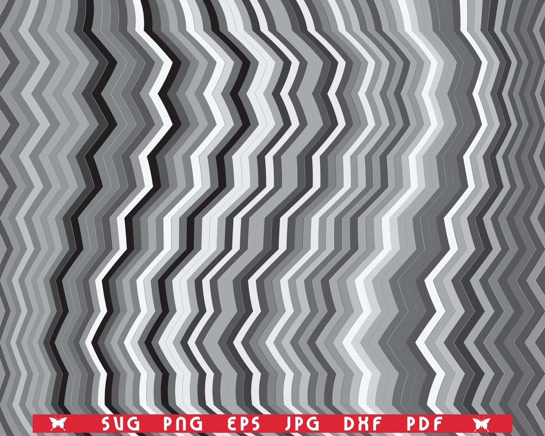 SVG Gray Zigzag, Seamless Pattern, Digital Clipart, Files Eps, Jpg ...