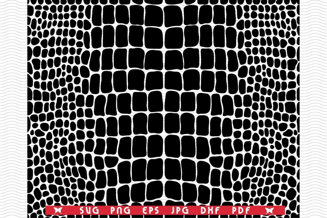 SVG Alligator Skin, Seamless Pattern, Digital Clipart, Files Eps, Jpg ...