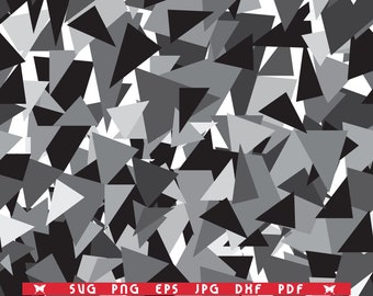 SVG Gray Circles Seamless Pattern Digital Clipart Eps Jpg - Etsy