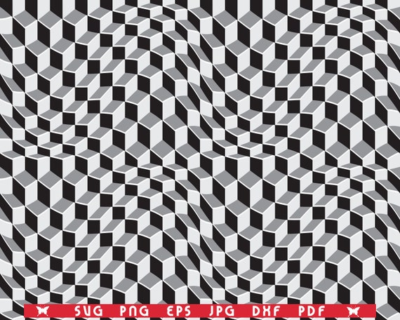 SVG Gray Polygons Seamless Pattern Digital Clipart Files | Etsy