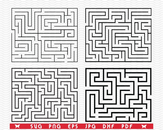 Diseños De Laberintos Cuadrados