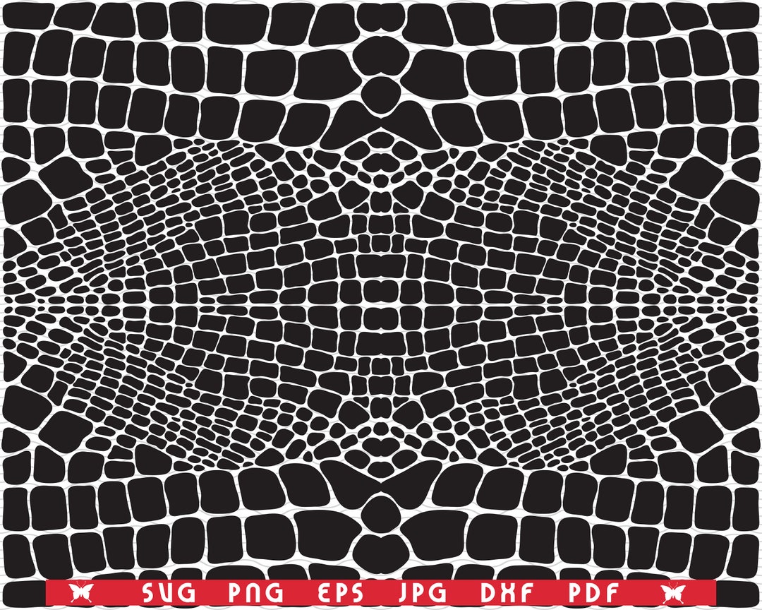 SVG Alligator Skin, Seamless Pattern, Digital Clipart, Files Eps, Jpg ...