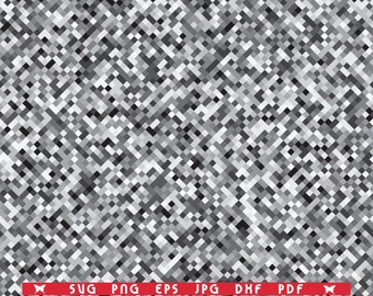 SVG Gray Circles Seamless Pattern Digital Clipart Eps Jpg - Etsy