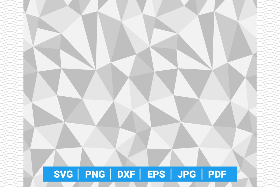 Triangles Seamless Pattern SVG for Cricut, Silhouette, Inkspace ...